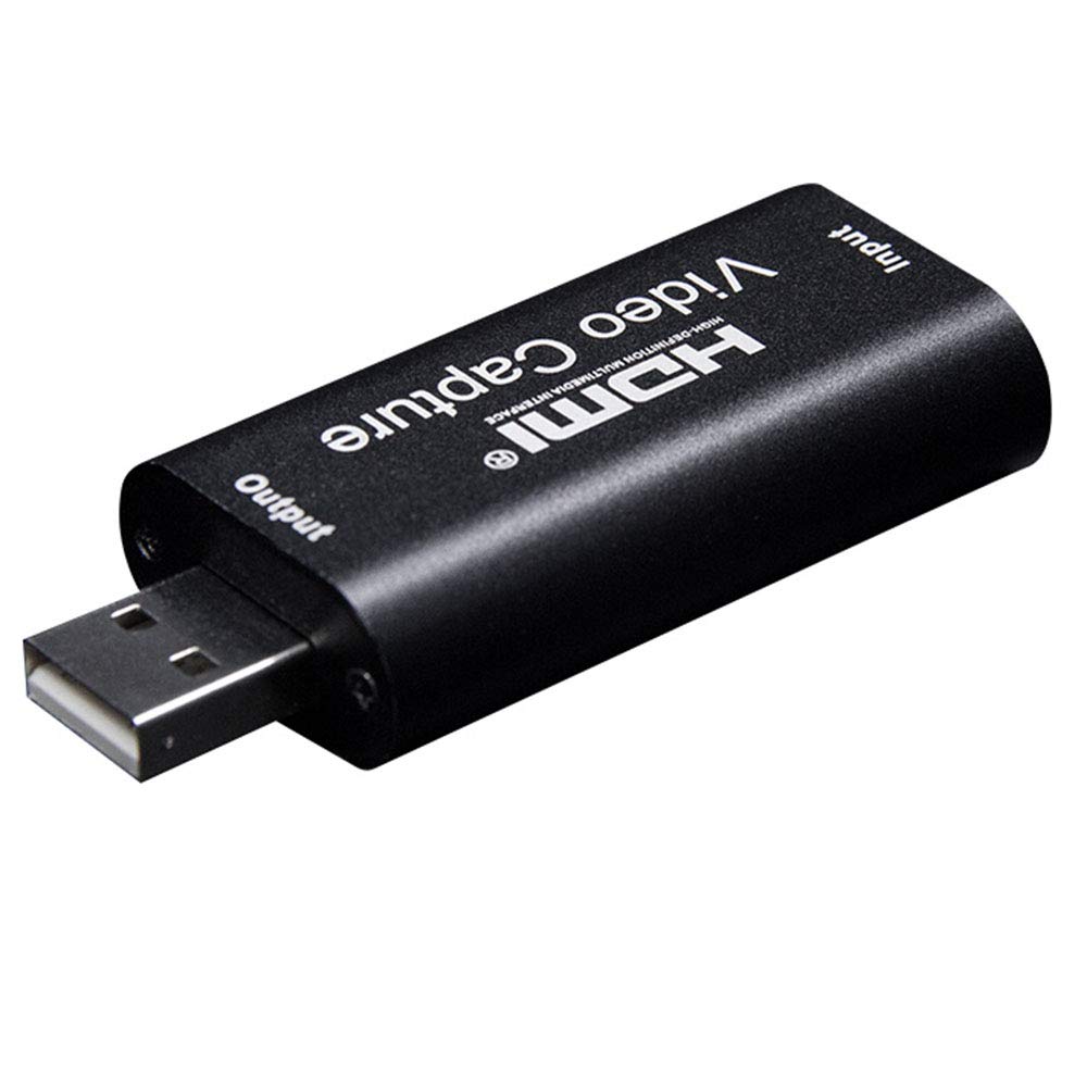 TenYua Mini Video Capture Card USB 3.0 HDMI Video Grabber Record Box for PS4 Game DVD Camcorder HD Camera Recording Live Streaming