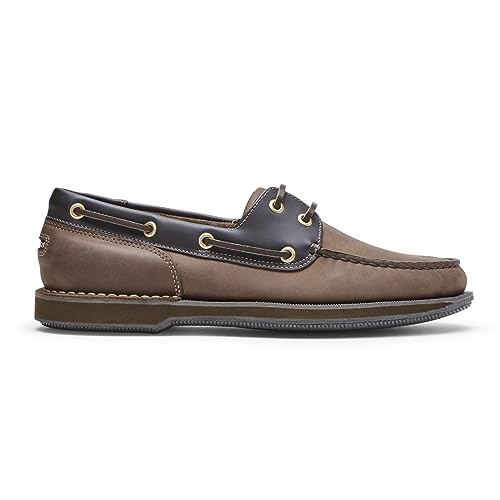 Rockport Men's Perth Shoe, chocolate/bark, 11 XW US