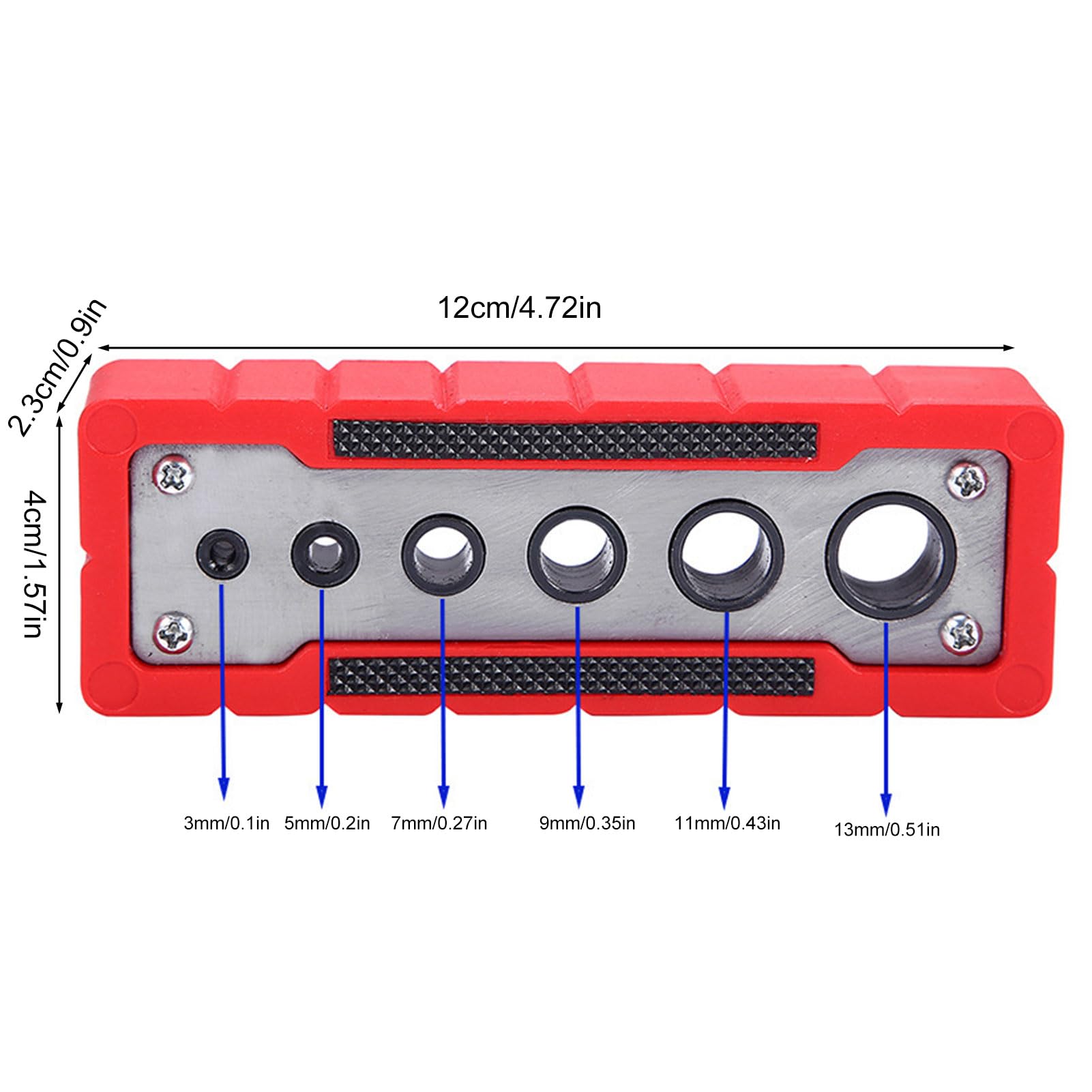 Self Centering Dowel Jig Kit, Inch Woodworking Center Doweling Drill Guide Jig for Straight Hole, Positioner Locator Tool for Woodworking and Shelf Making