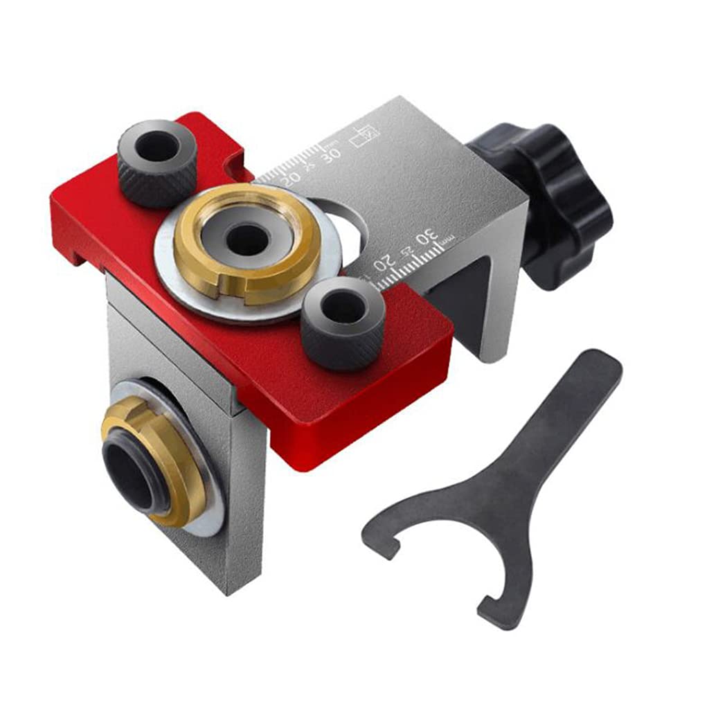 Self Centering Dowel Jig Kit Woodworking Center Finding Doweling Drill Guide Jig Kit Precise Locator Dowel Jig Locator Drill Template Guide