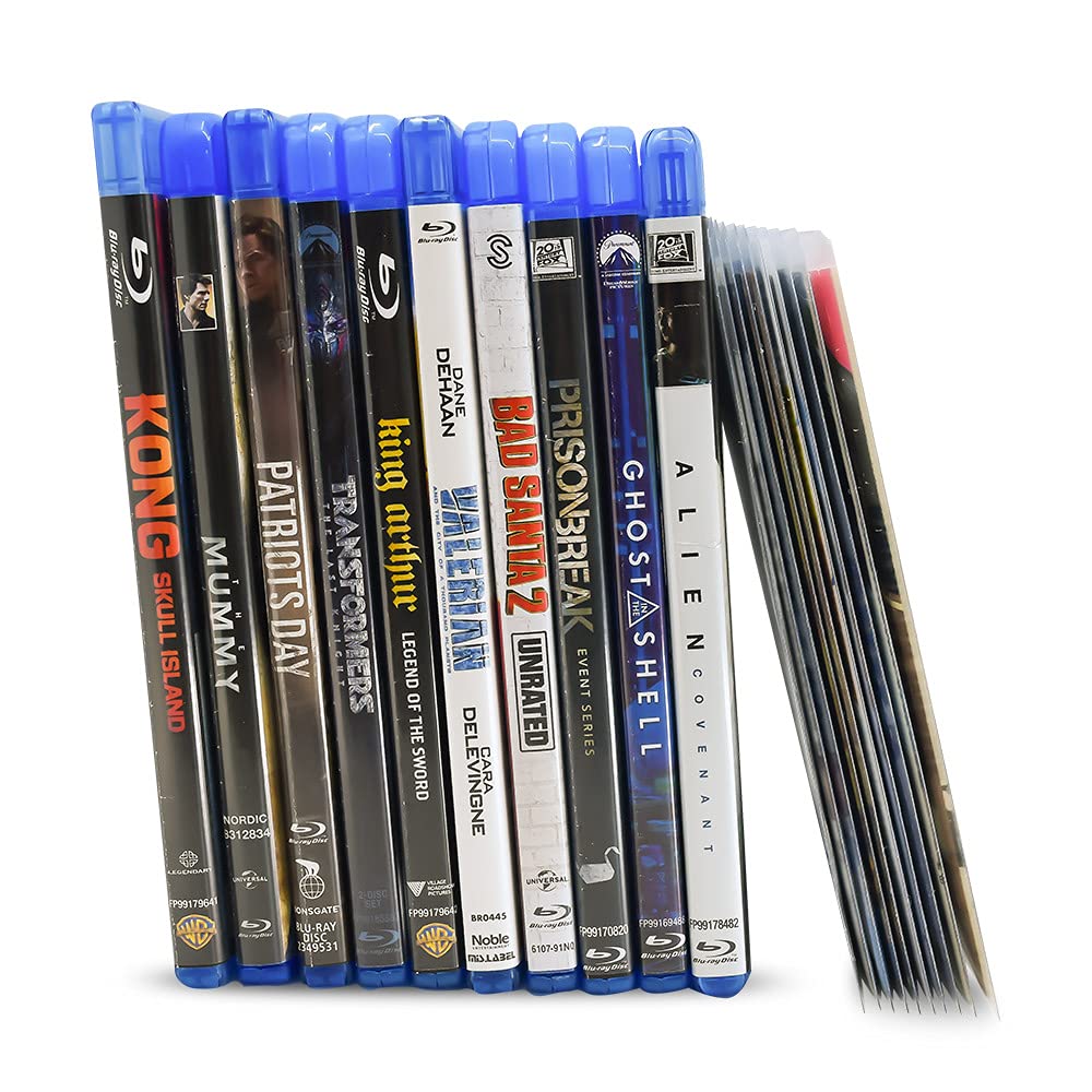 Tarifold Blu-Ray Disc Protective Sleeve with Closing Flap and Space for Cover – 50/Pack (10283)