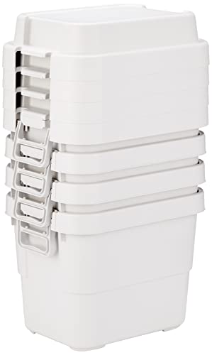 無印良品 MUJI 44620816 Sturdy Polypropylene Storage Box, Mini, 5.8 gal (22 L), Approx. Width 15.6 x Depth 11.6 x Height 14.6 inches (39.5 x 29.5 x 37 cm)