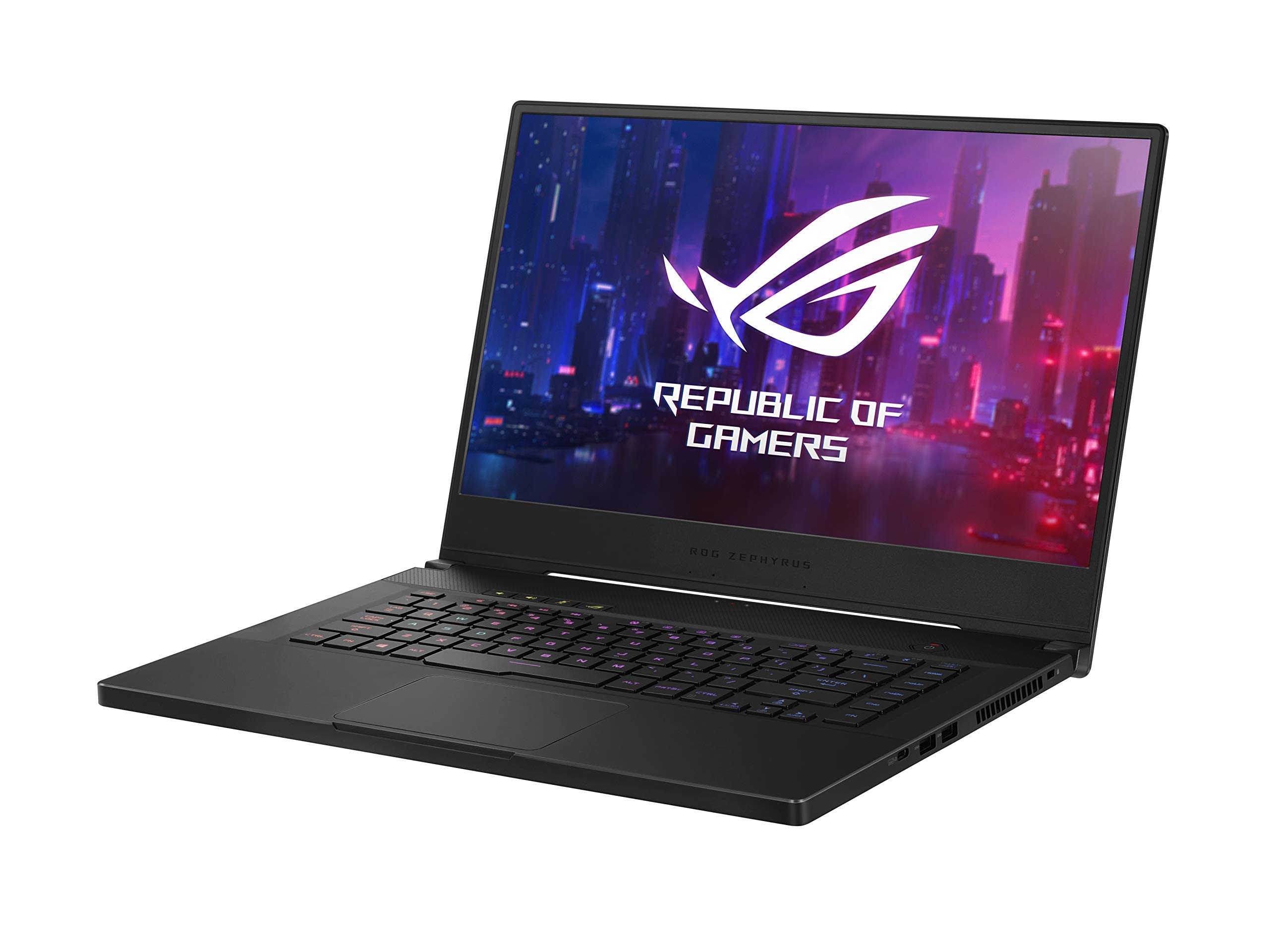 ROG Zephyrus M Gaming Laptop, 15.6†144Hz Full HD IPS, NVIDIA GeForce GTX 1660 Ti, Intel Core i7-9750H, 16GB DDR4 RAM, 512B PCIe SSD, Per-Key RGB, Windows 10 Pro, GU502GU-XB74 (Renewed)