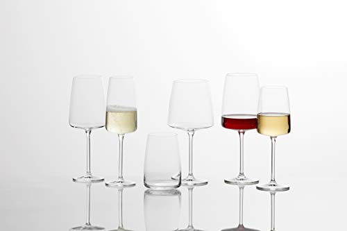 Zwiesel Glas Tritan Crystal Sensa Collection, Burgundy Red Wine Glass 24 Ounce, Set of 2