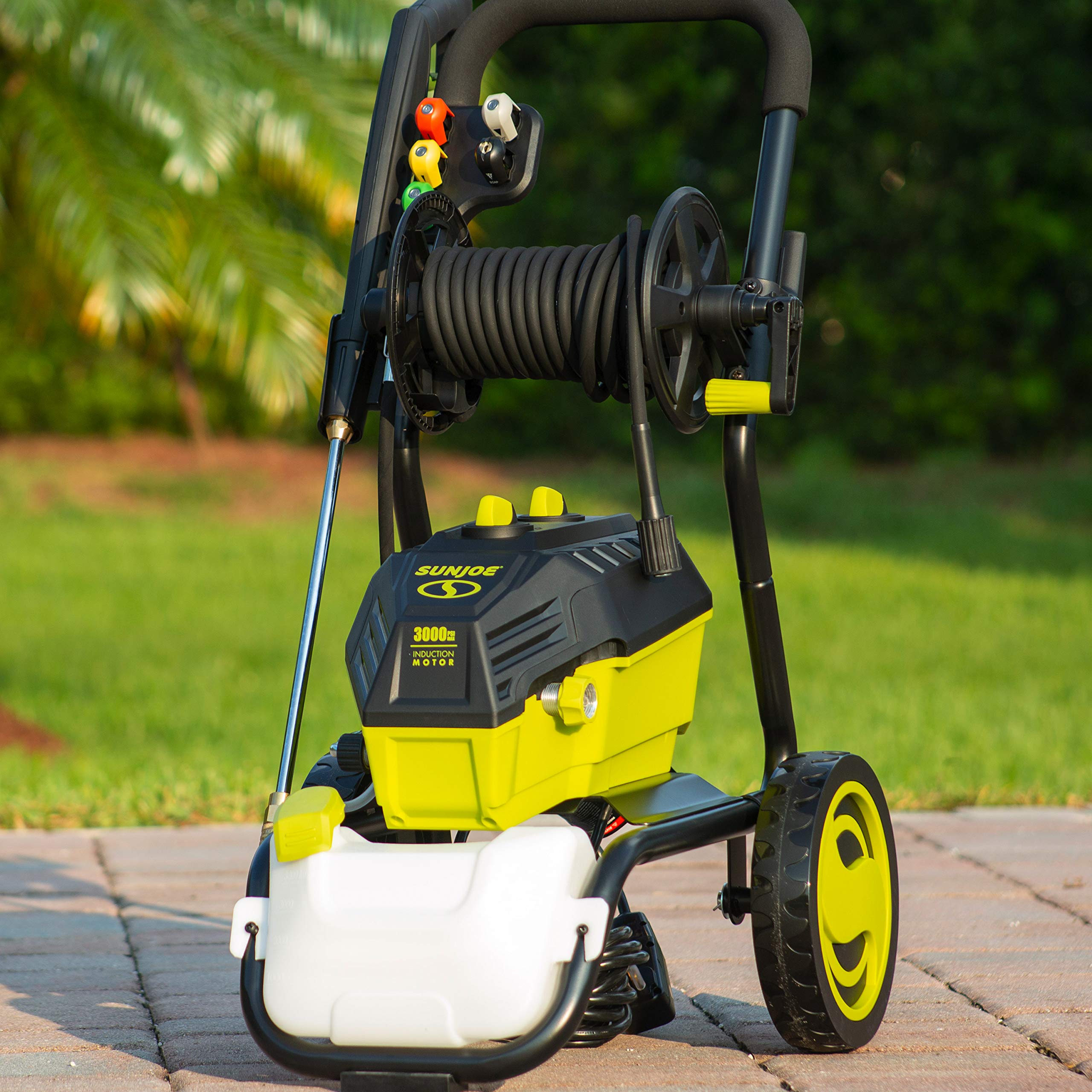 Sun Joe SPX4601 High Performance Electric Pressure Washer w/20-Ft Hose Reel