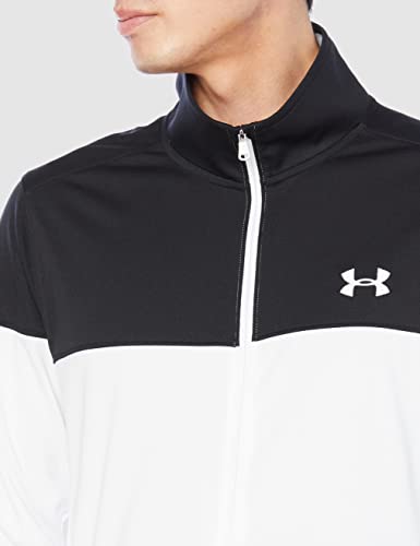 Under Armour Men's Sportstyle Pique Jacket , Black (006)/White , XX-Large Tall