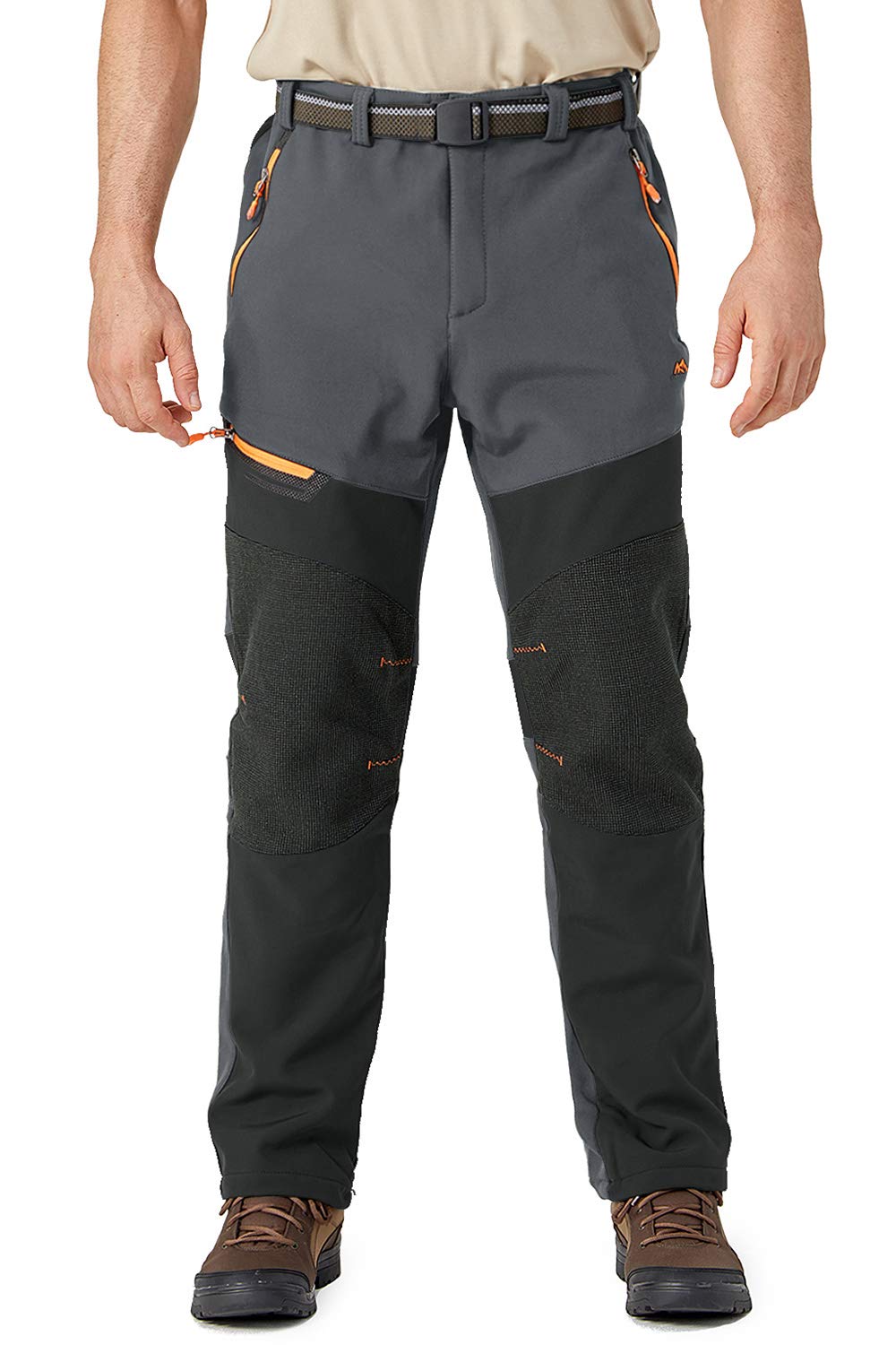 TACVASEN Men's Hiking Pants Waterproof Pants Ski Pants Snow Pants Snowboard Pants Cargo Pants Windproof Pants