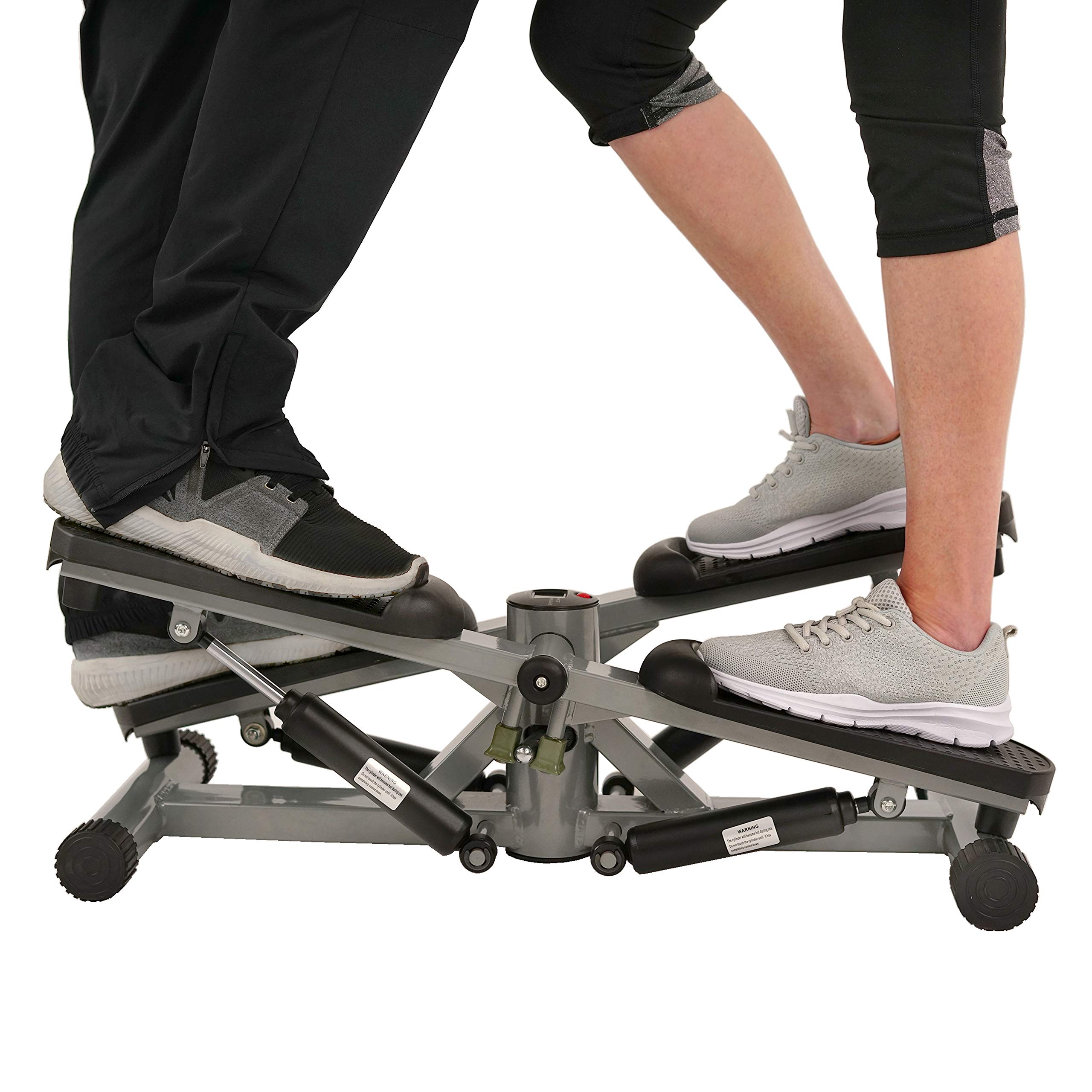 Sunny Health & Fitness Tandem Stepper Step Machine with LCD Monitor - SF-S0855