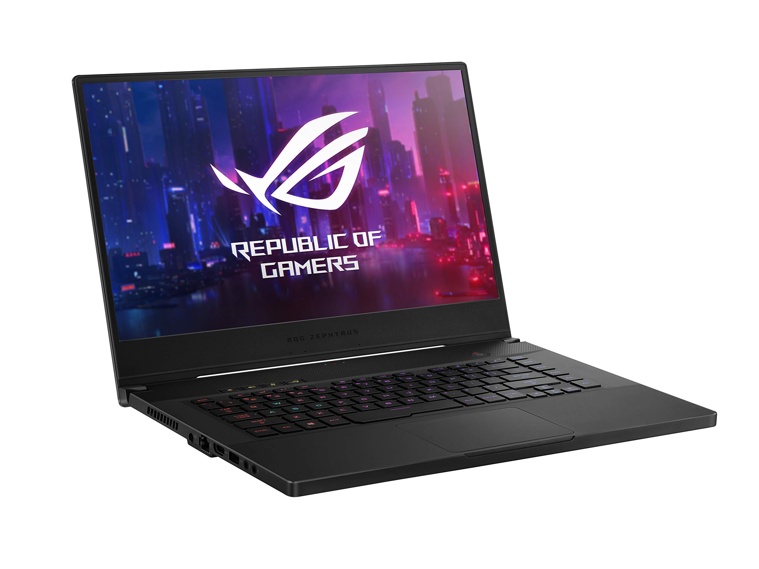 ROG Zephyrus M Gaming Laptop, 15.6†144Hz Full HD IPS, NVIDIA GeForce GTX 1660 Ti, Intel Core i7-9750H, 16GB DDR4 RAM, 512B PCIe SSD, Per-Key RGB, Windows 10 Pro, GU502GU-XB74 (Renewed)