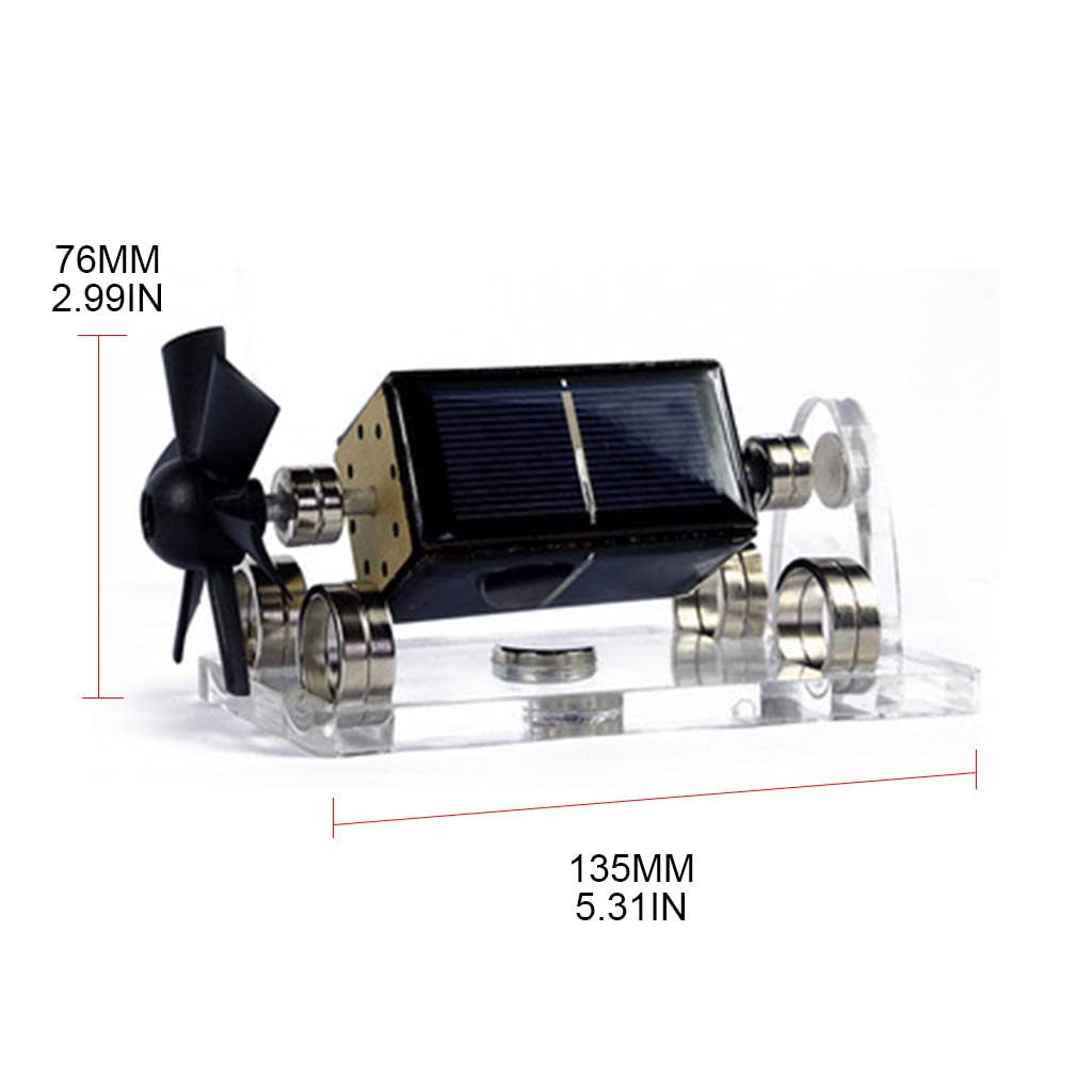 Solar Magnetic Levitation Model With Fan Mendocino Motor Educational Model Scientific Experiment Prop Easy Operate Mendocino Motor Kit