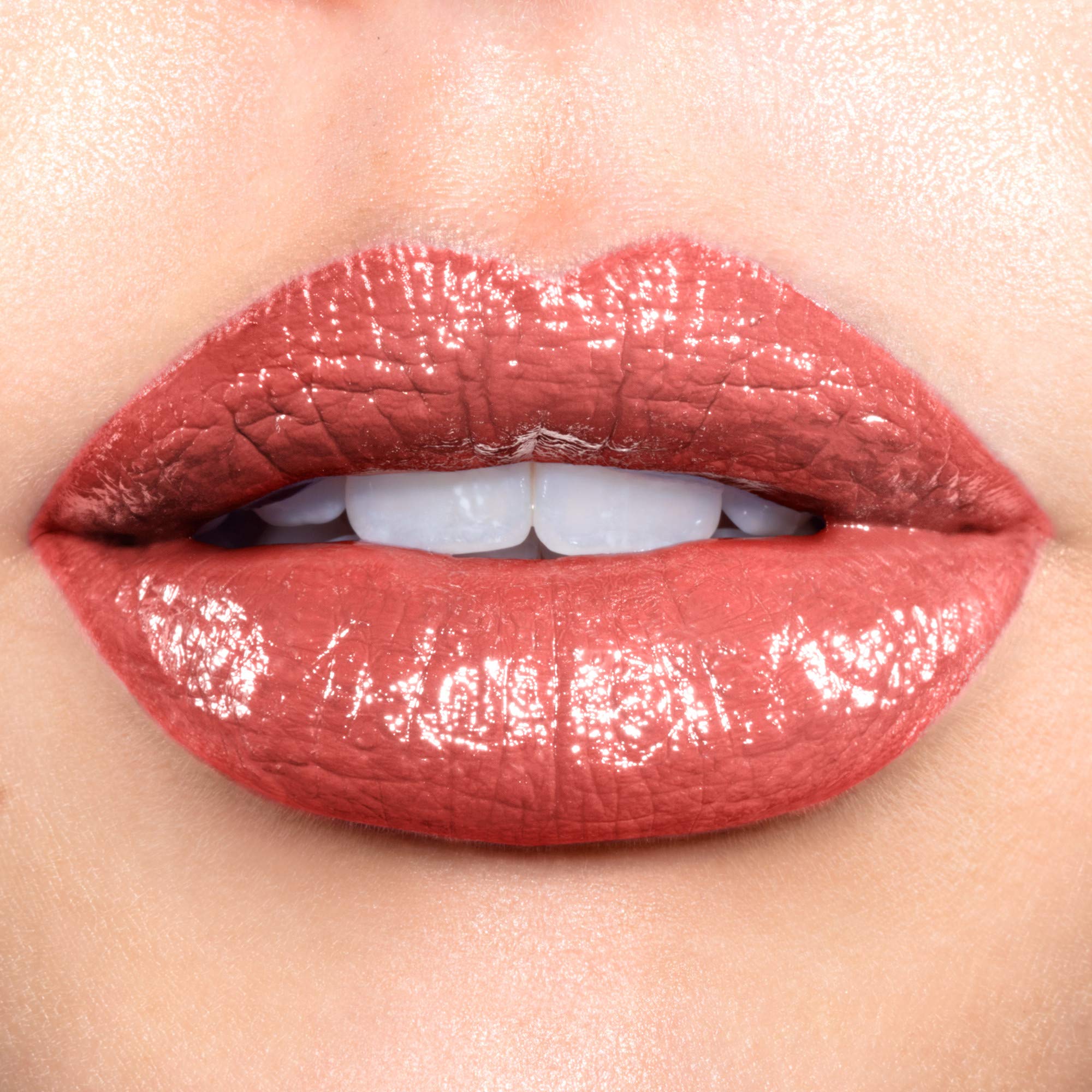 Revlon Super Lustrous Lipstick with Vitamin E and Avocado Oil, Cream Lipstick in Coral, 674 Coral Berry, 0.15 oz
