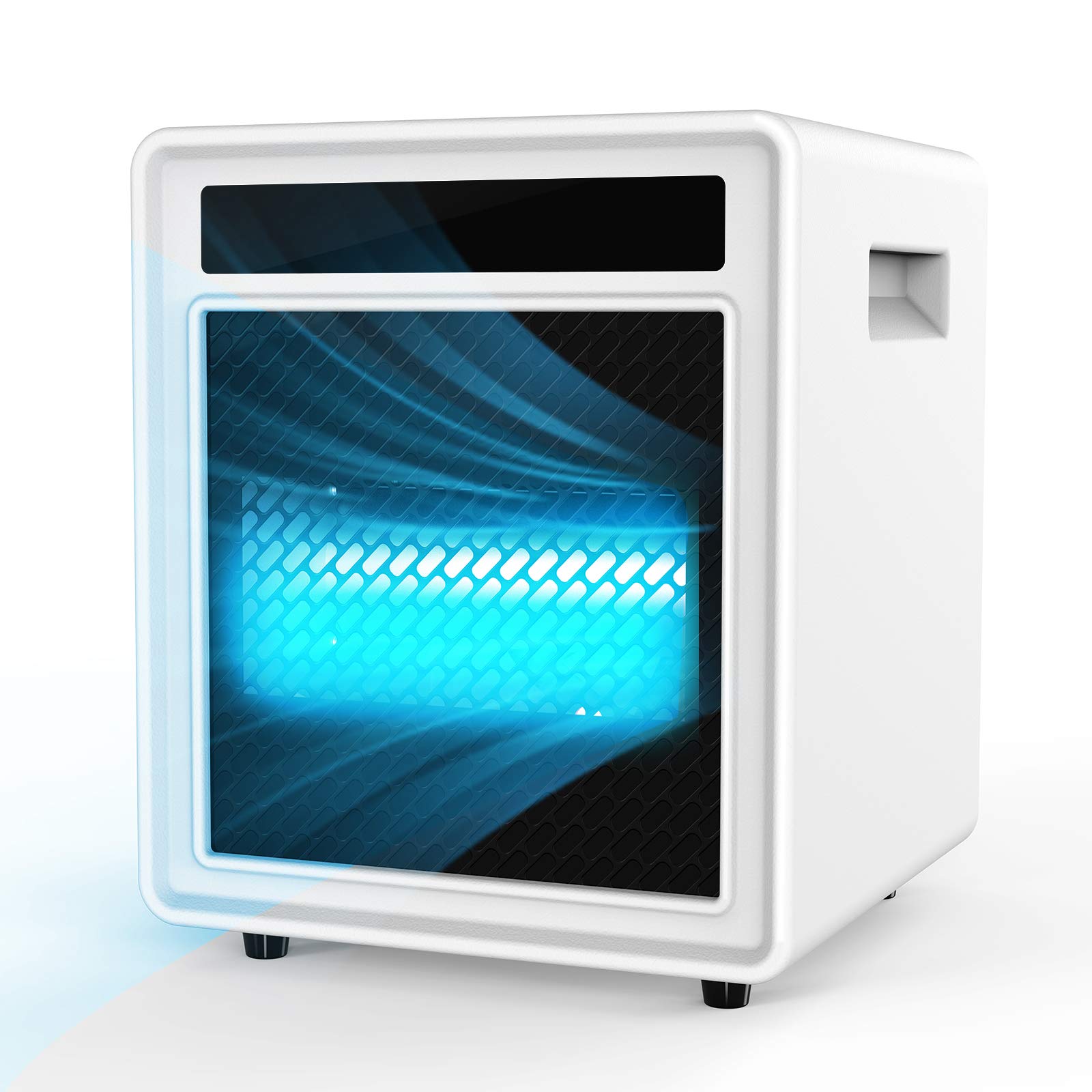 TRUSTECH UV Air Purifier for Home - Portable UVC Light Sanitizer Clean Air Remove Allergies Dust Mold Odors Smoke Pollen Pet Dander, 322sq.ft Coverage, Ideal for Office Kitchen Bedroom,Large Room