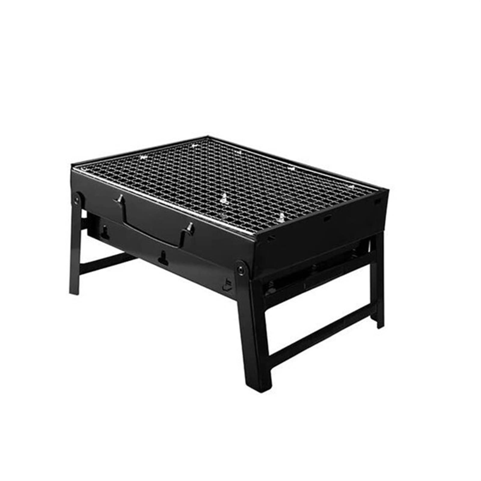 TBMAKE Grills Barbecue Grill Charcoal Grill Portable Folding BBQ Grill Barbecue Desk Tabletop Outdoor Smoker For Picnic