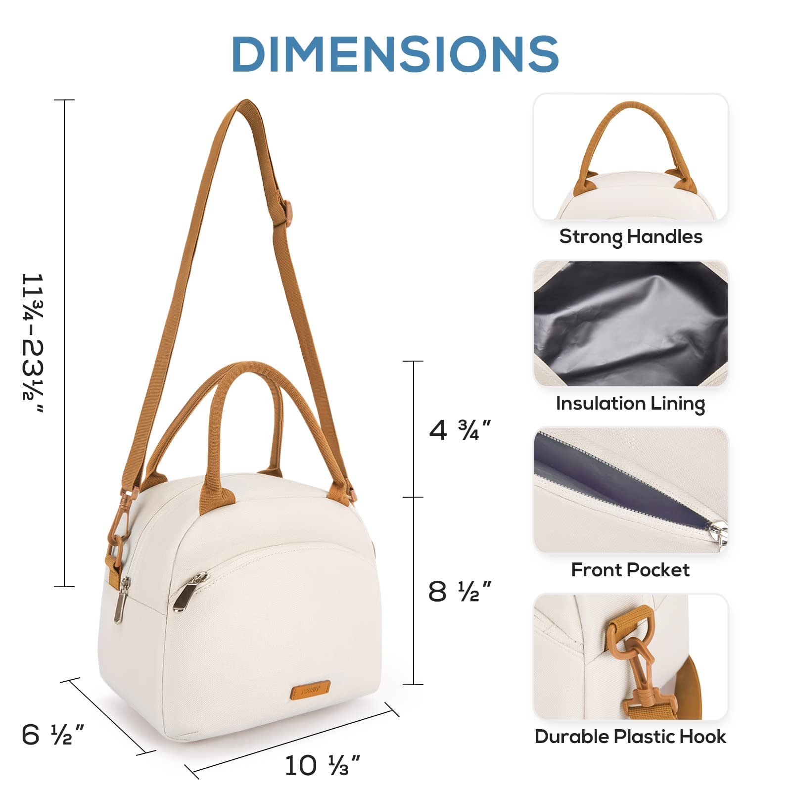 TOURIT Lunch Bags for Women Bargain Perfect Combination