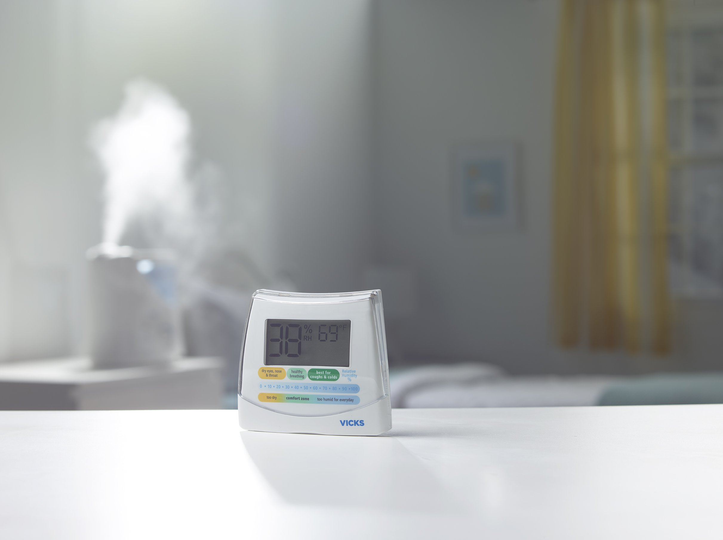 PUR Vicks Humidity Monitor White