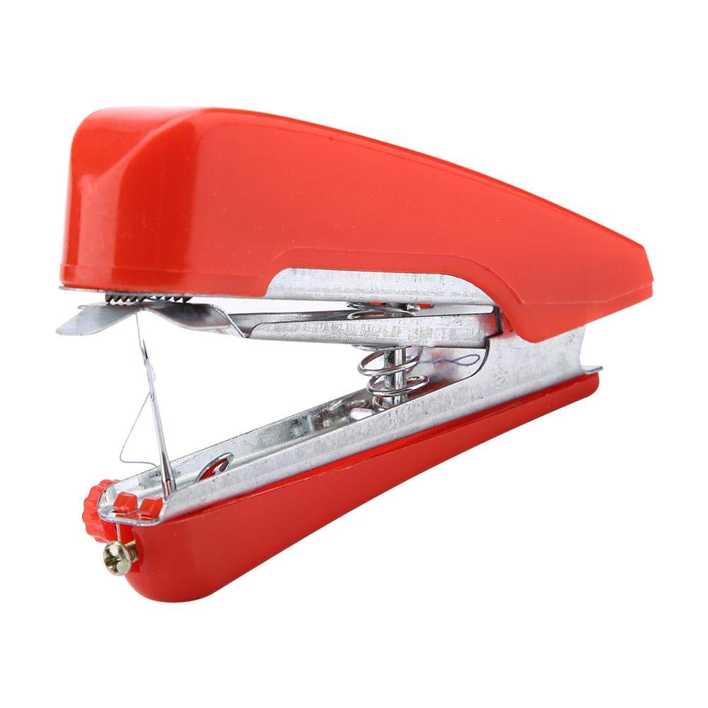 Sewing Machine,Handheld Sewing Machine Mini Portable Stitch Manual Sewing Machine for Home Travel Use Mini Portable Sewing Machine(Plastic +