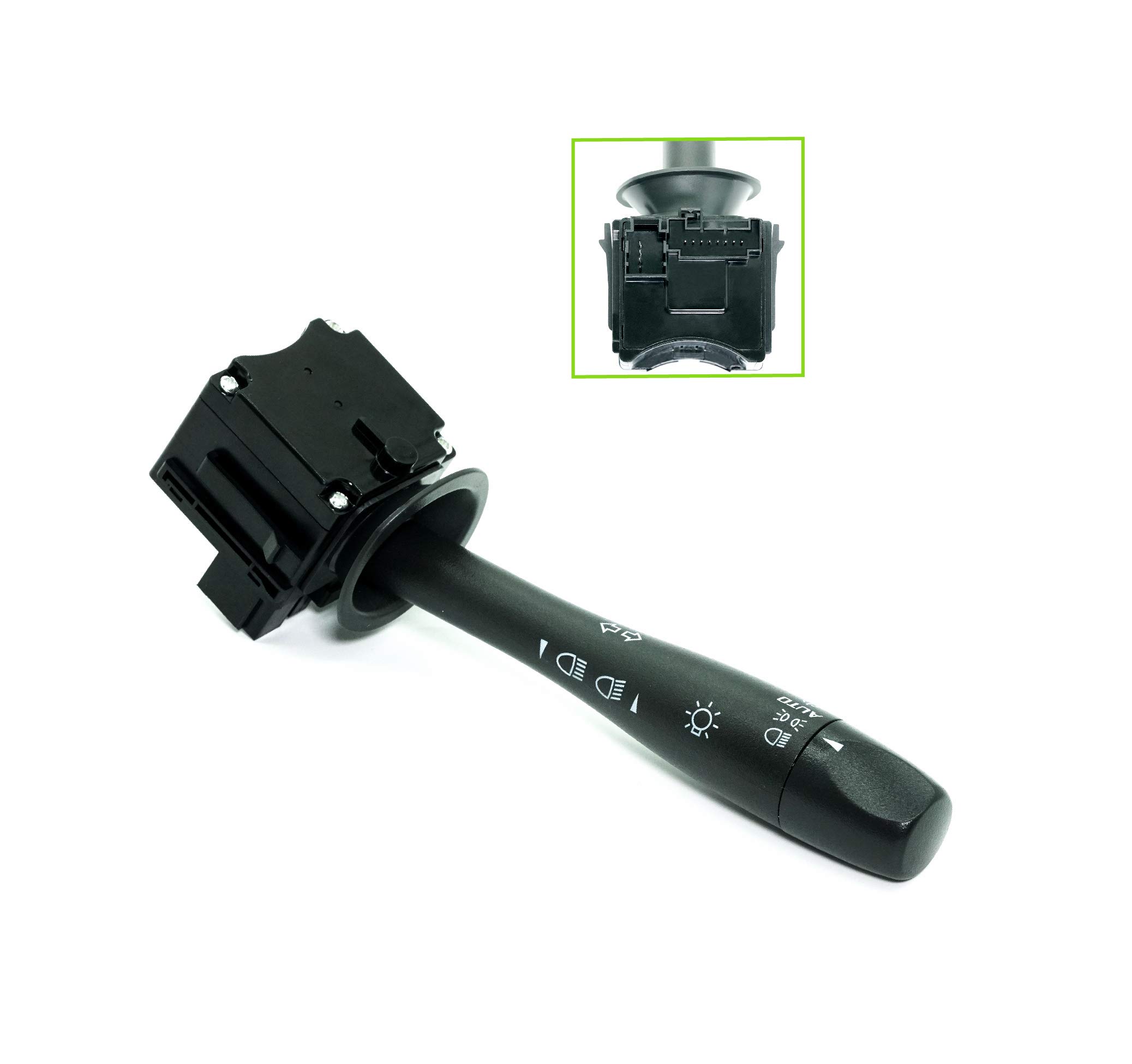 Turn Signal Switch Headlamp Switch D6253E SW8004 20940369 Compatible for 2004-2012 Chevy Malibu 2005-2011 Pontiac G6 2007-2009 Saturn Aura