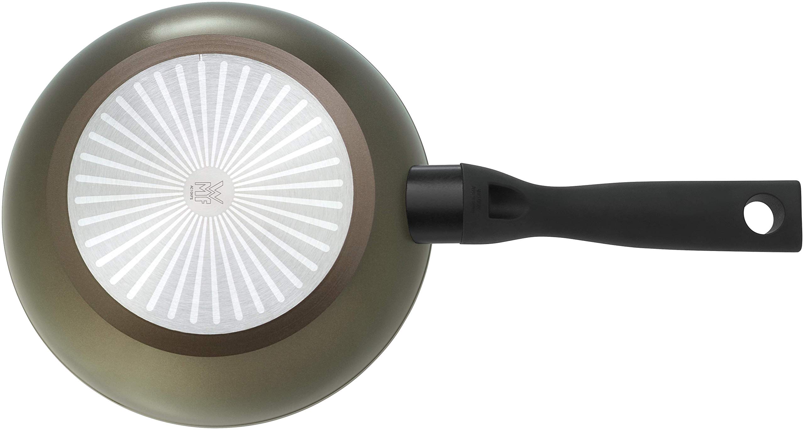 WMF Permadur Element Set of 3 Stainless Steel Frying Pans 20, 24 and 28 cm with Non-Stick for All Hobs Including Induction, Cast Aluminium