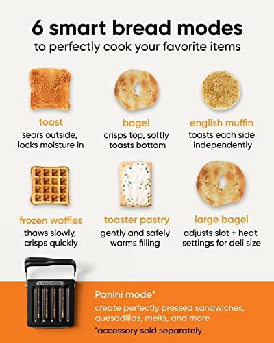 Revolution R180S High-Speed Touchscreen Toaster, 2-Slice Smart Toaster with Patented InstaGLO Technology & Revolution Toastie Panini Press