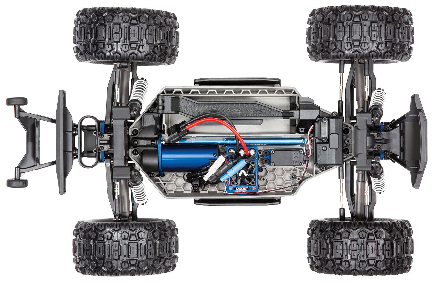 Traxxas 900764GRN Hoss 4x4 Vxl: 1/10 Scale Monster T