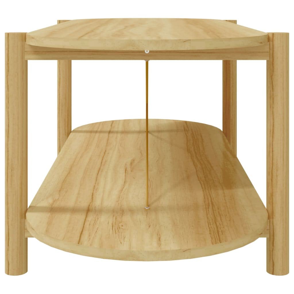 QJBSAVVA Coffee Table 43.3"x18.9"x15.7" Engineered Wood,Living Room Furniture Side Tables Narrow Bedside Tables Suitable for Meeting Rooms, Reception Rooms, Offices