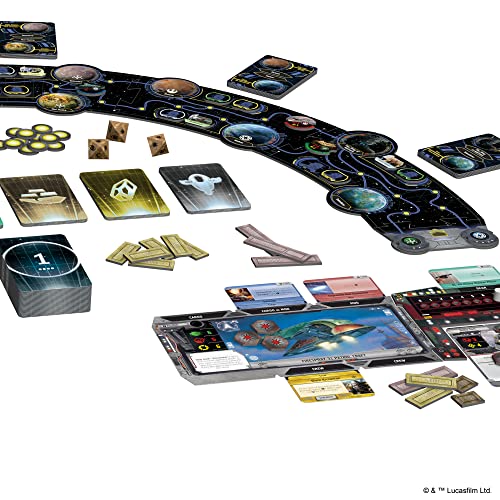Star Wars Outer Rim Board Game | Strategy Game | Adventure Game for Adults and Teens | Ages 14 and up | 1-4 Players | Average Playtime 3-4 Hours | Made by Fantasy Flight Games