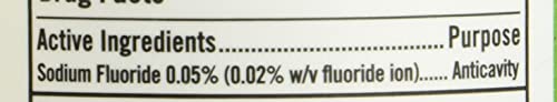 TheraBreath Kids Organic Wacky Watermelon Mouthwash with Fluoride, Anticavity, Dentist Formulated, 16 Fl Oz
