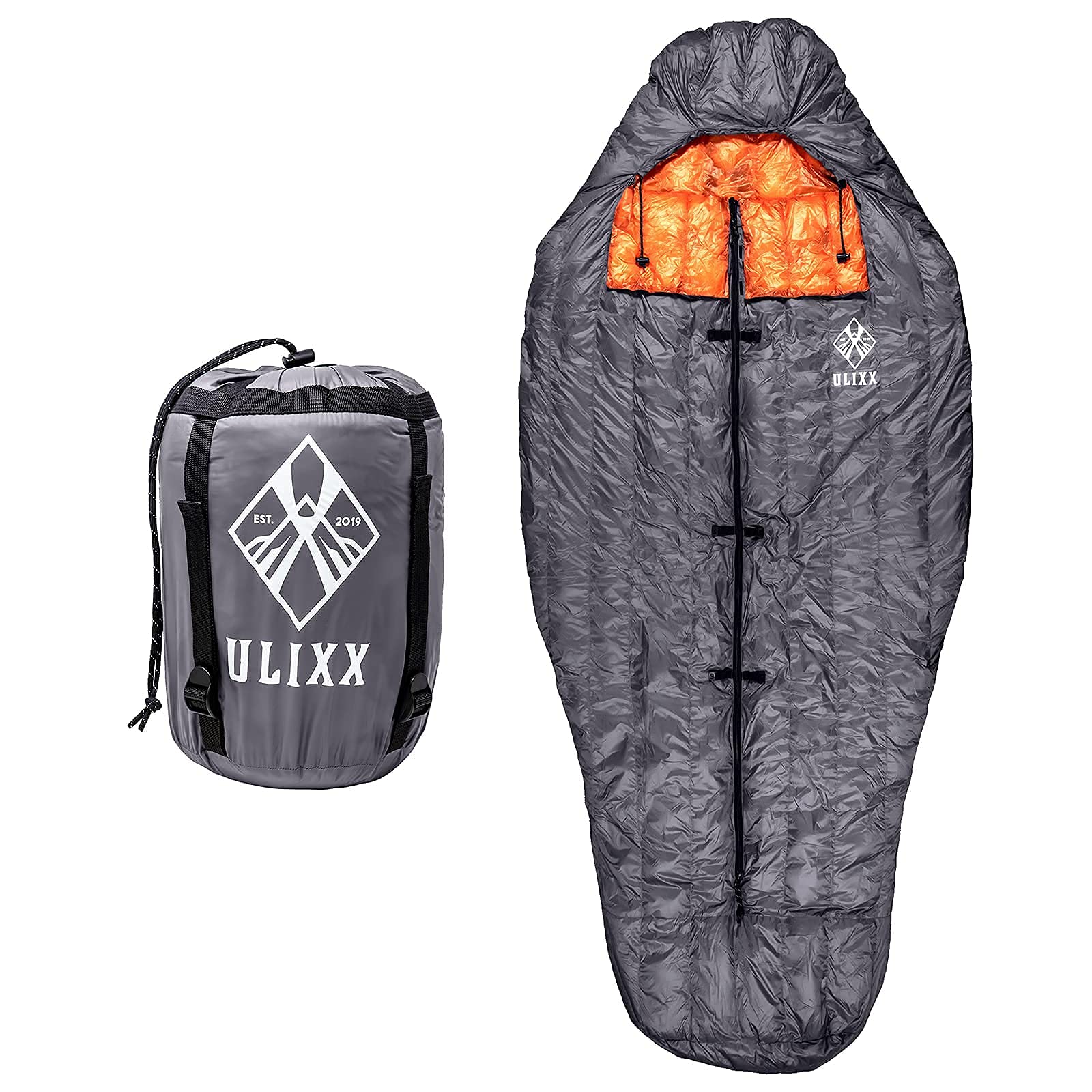 Ulixx Sleeping Bag for Adults – Extra Wide, Backpacking Quilt, Lightweight, 3 Season Camping; Perfect for Side Sleepers.