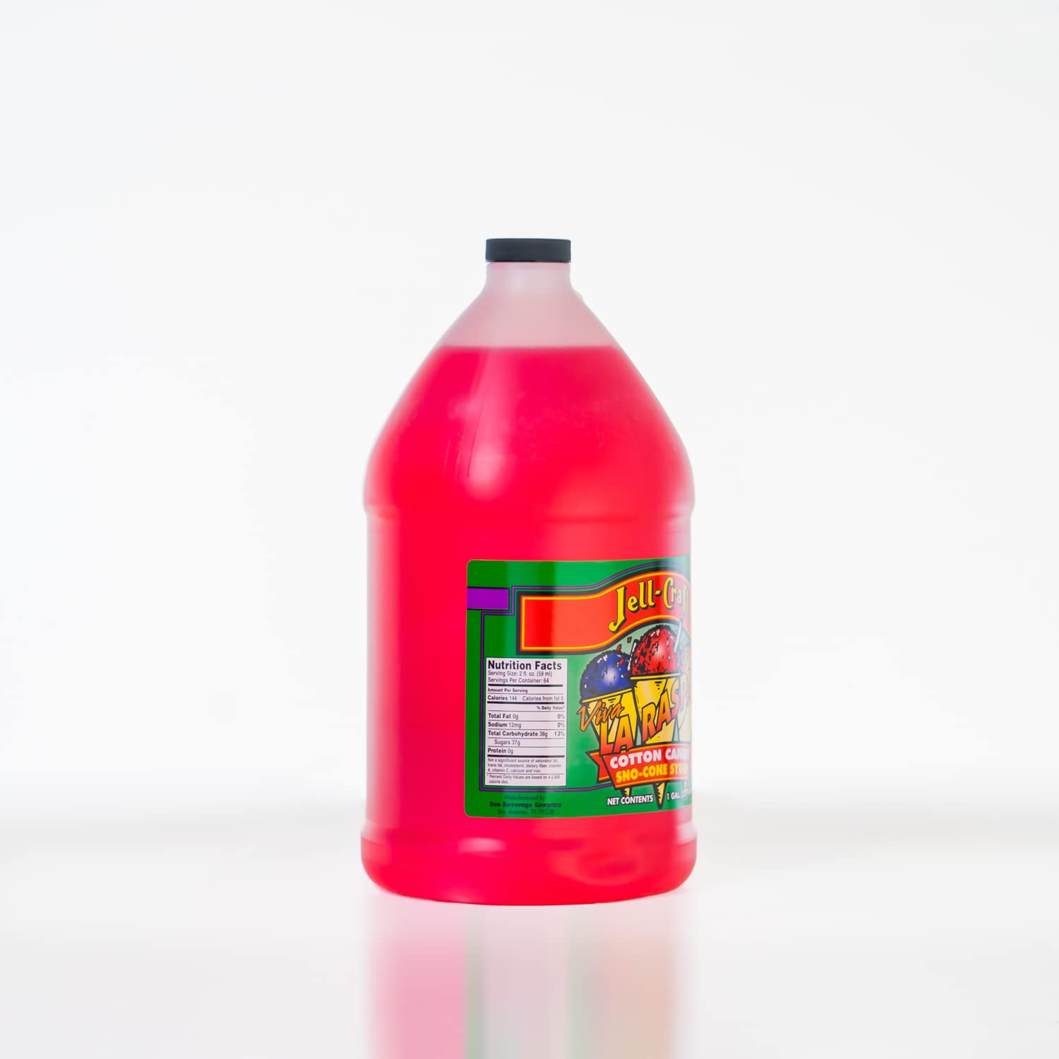 Snow Cone Syrup Shaved Ice - Cotton Candy Flavor,coffee, icee slushie, soda, flavored syrups for drinks 1 Gallon Jug 15680-Cotton Candy-NPF