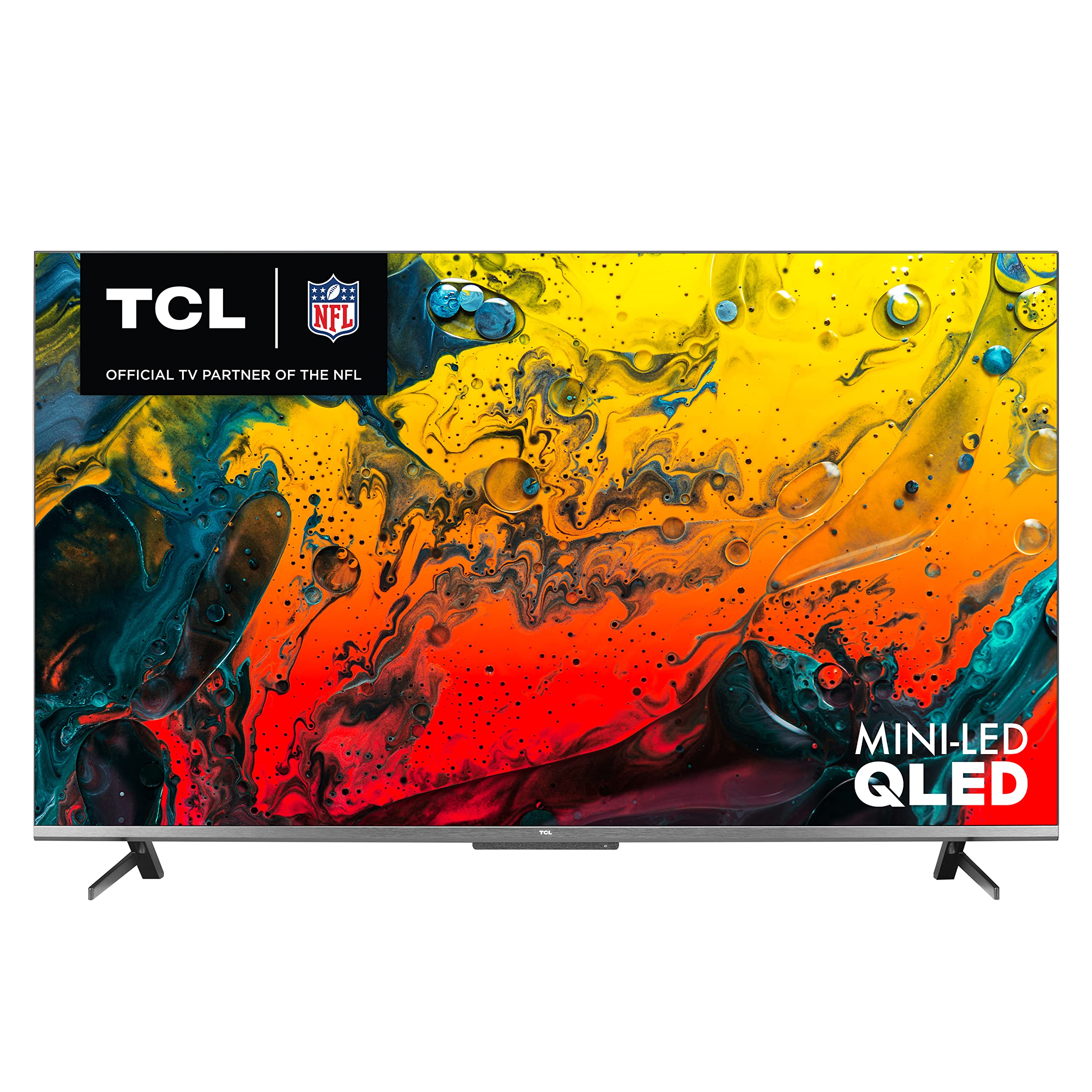 TCL 75" Class 6-Series 4K Mini-LED UHD QLED Dolby Vision HDR Smart Google TV - 75R646, Black