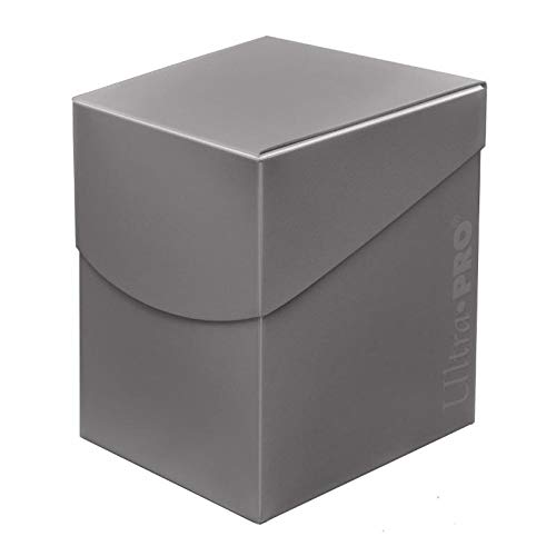 Ultra Pro Eclipse PRO 100+ Deck Box and Glossy Sleeves Gray