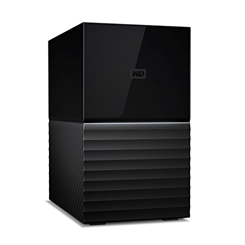 Western Digital 28 TB My Book Duo Desktop RAID USB 3.1 External Hard Drive and Auto Backup Software, Black