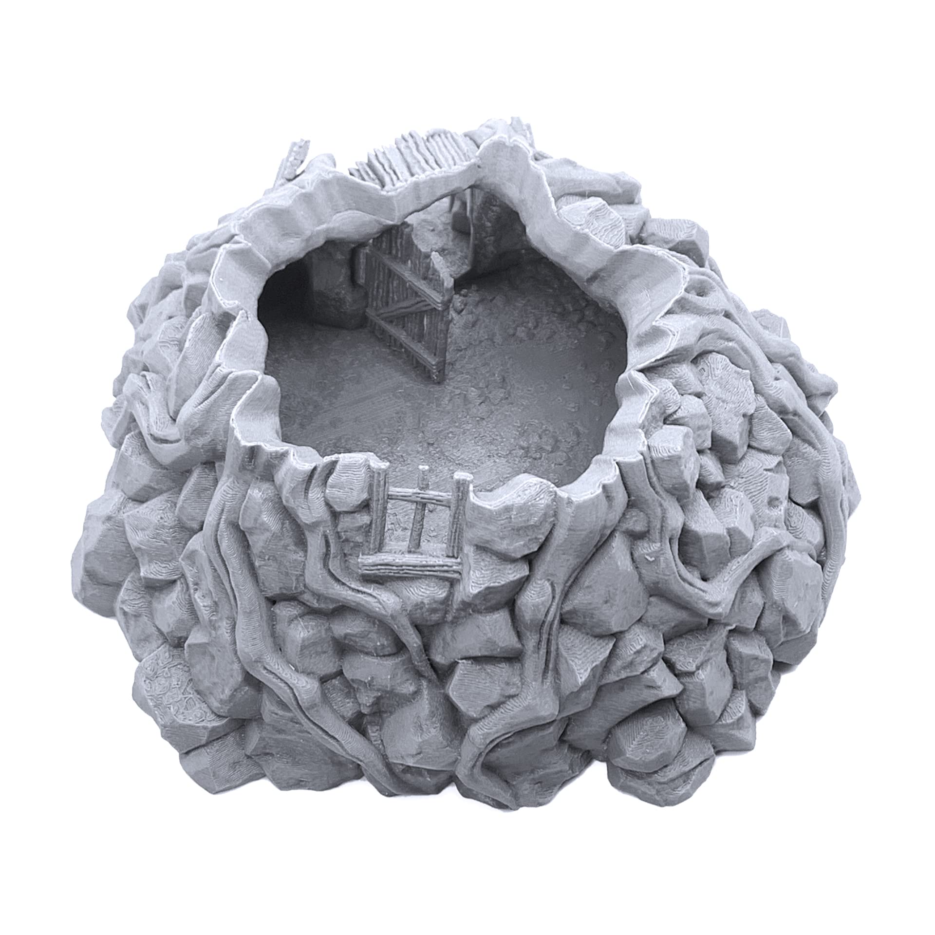 Witch's Hovel DND Terrain Compatible with Dungeons and Dragons, 28mm Miniature Wargaming, Tabletop RPGs, Wargame Scenery