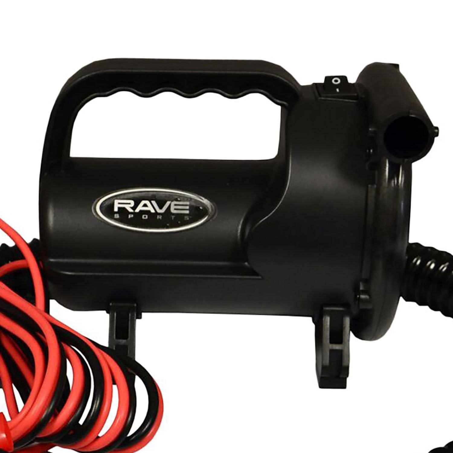 RAVE Sports 12V High Pressure Inflator/Deflator , Black, 5.75" x 5" x 5"