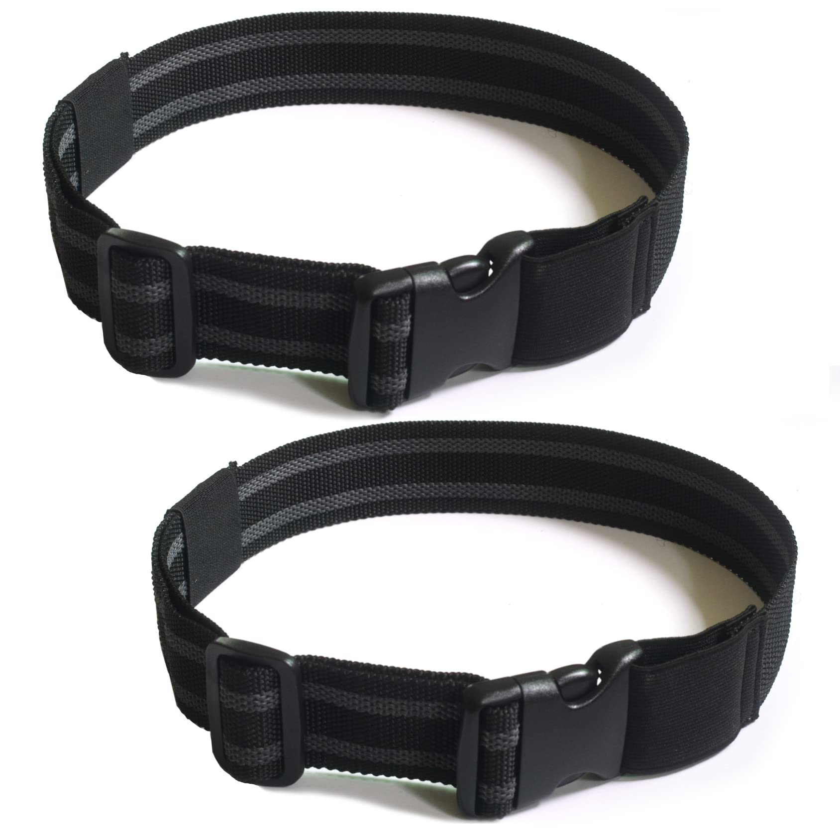 Tactical Leg Strap for Gun Holster 2 Pack Thigh Belt for Drop Leg Holsters Knife 1.5in/36mm EDC Leg Hanger for Universal Belt Loop Men Women Outdoors Hunting Elastic Nylon