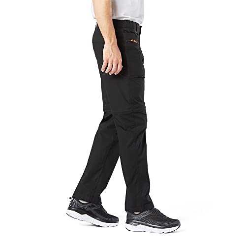 Signature by Levi Strauss & Co. Gold Men's Outdoors Convertible Hiking Pant (Available in Big & Tall), (New) Raven , 34Wx34L