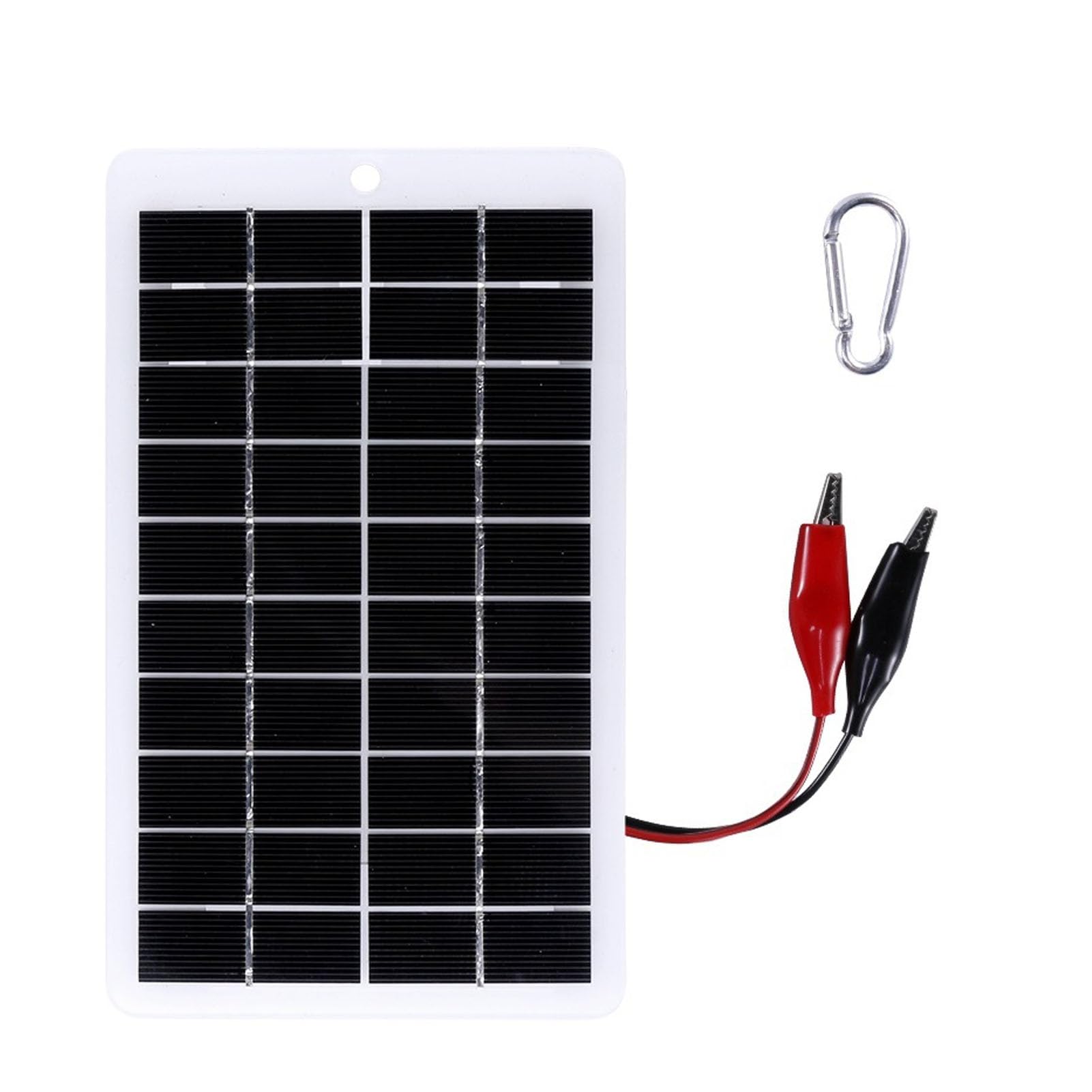 Solar Panel, High Efficiency Portable Solar Panel 4W 5V for 3.7β5V Batteries