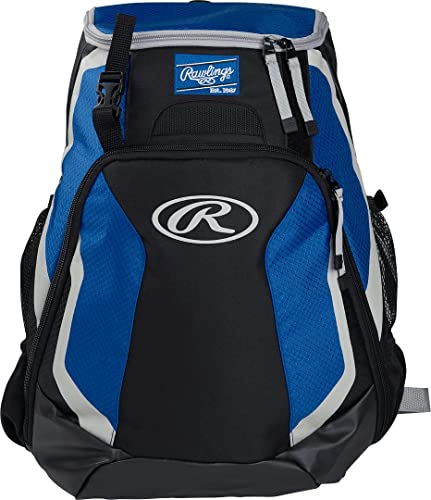 Rawlings | R500 Backpack Equipment Bag | Baseball / Softball | Royal