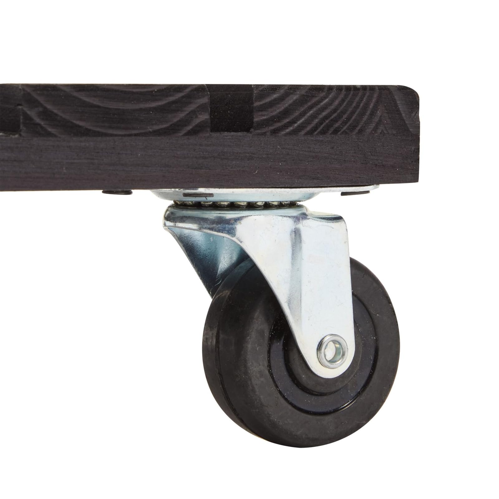 Stockroom Plus 24 Pack 2 inch Swivel Caster Wheels Rubber Base with Top Plate and Bearing for Smooth Moving
