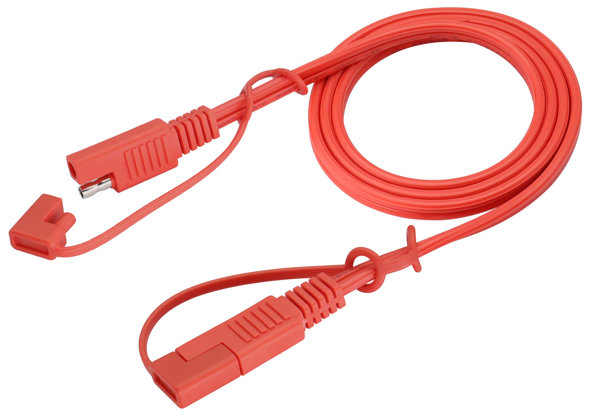 zdyCGTime SAE Extension Cord,Battery Extenstion Cable SAE to SAE Extension Cable Quick Disconnect Wire Harness SAE Power Cable with Waterproof Cap,for Automotive, Solar Panel Panel 18AWG 1m/3ft