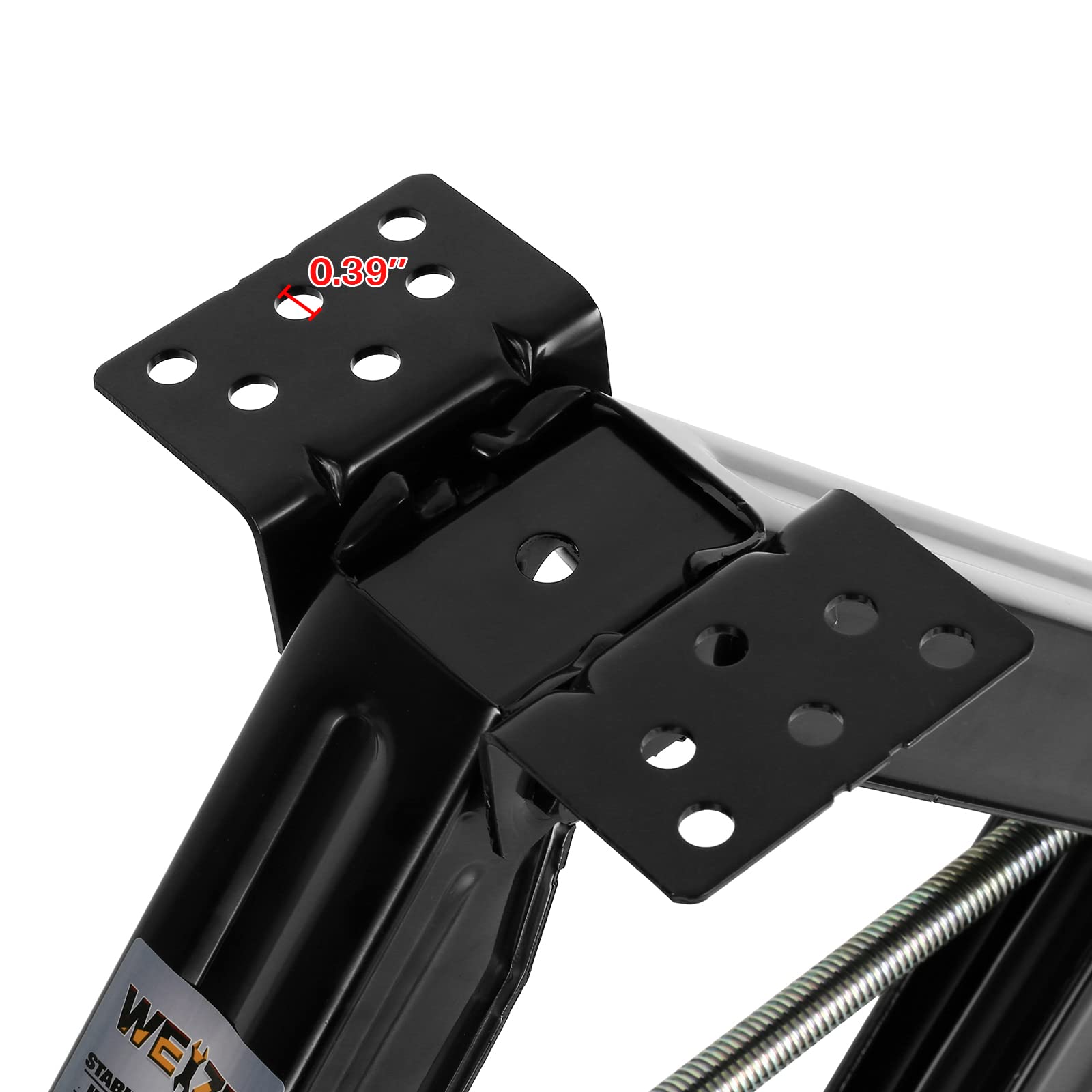 WEIZE 5000lbs Camper RV Trailer Stabilizer Leveling Scissor Jacks with Handle 24" Heavy Duty, Set of 4