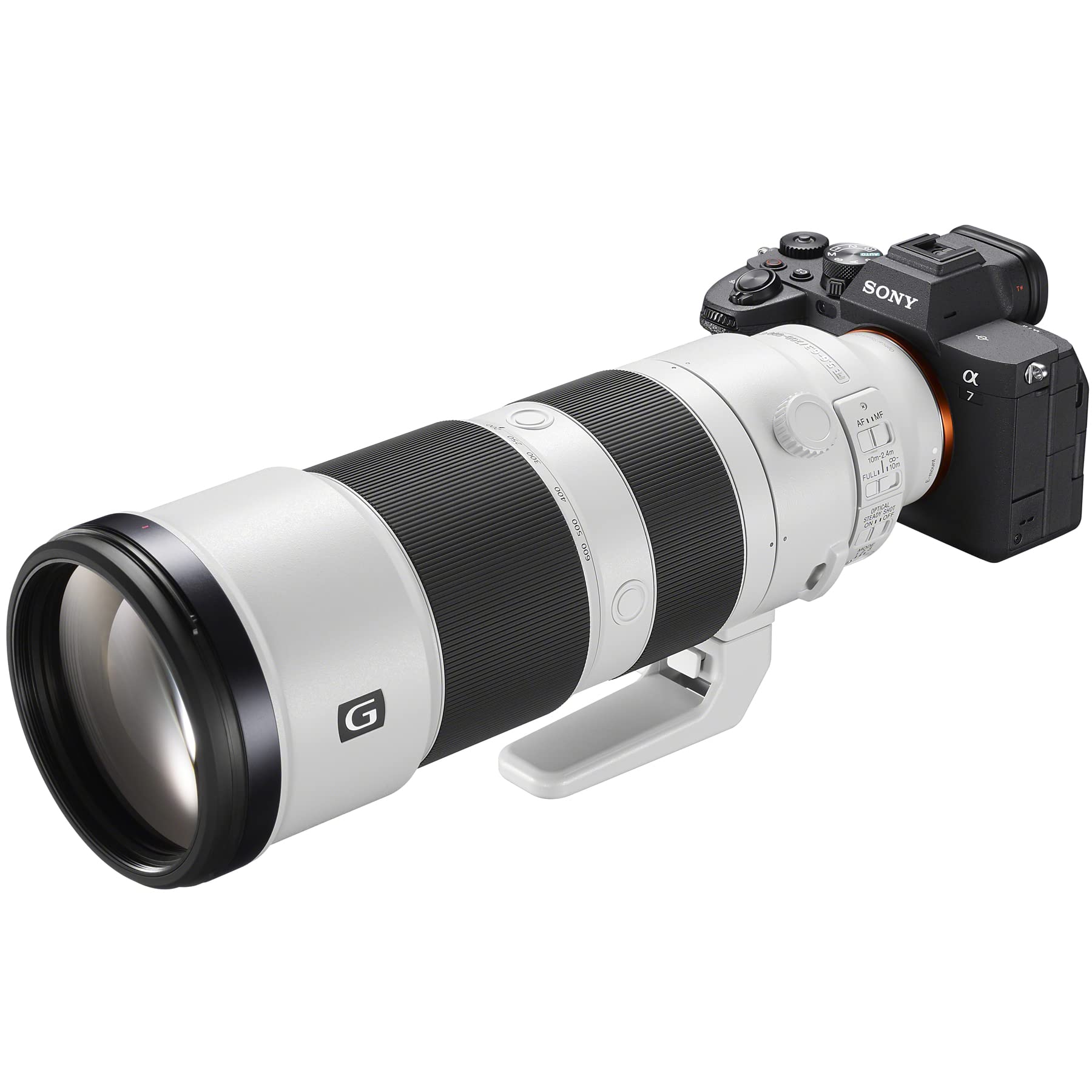 Sony a7 IV Full Frame Mirrorless Camera Body with 2 Lens Kit FE 200-600mm F5.6-6.3 G OSS + 28-70mm ILCE-7M4K/B + SEL200600G Bundle w/Deco Gear Backpack + Monopod + Extra Battery, LED and Accessories