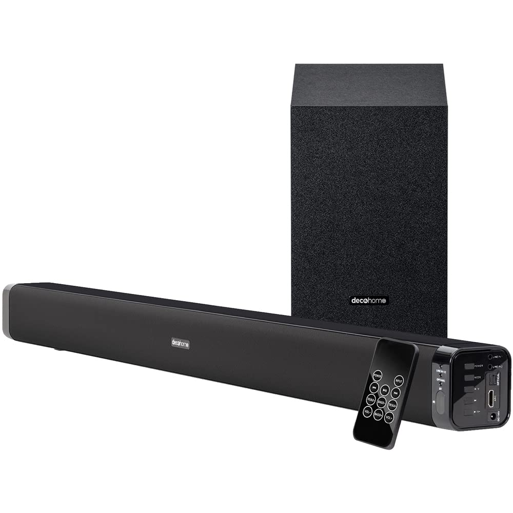 SAMSUNG 55" TU690T Crystal UHD 4K HDR Tizen Smart TV (2023) Bundle with Bundle with Deco Gear Home Theater Soundbar with Subwoofer, Wall Mount Accessory Kit, 6FT 4K HDMI 2.0 Cables and More