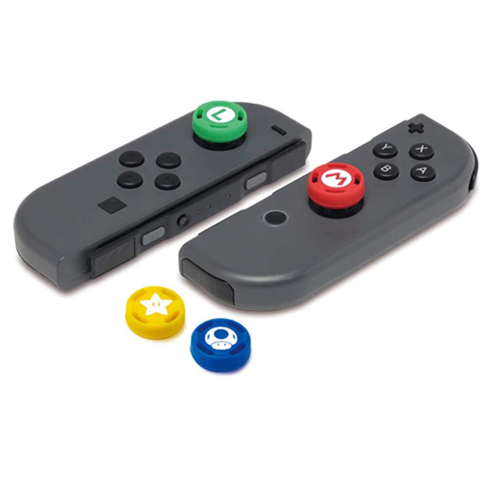 Silicone Joystick Thumb Stick Grip Cover Case Cap for Nintendo Switch NS NX Joy-Con (A)