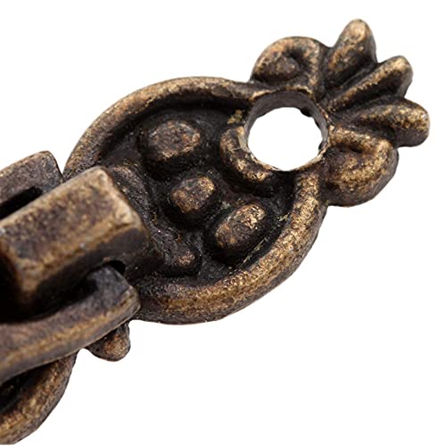 UNCRON Cabinet Handles,Drawer Handles,Dresser knobs,Hanging Pulls 2Pc Antique Furniture Handle Drawer Pull Cabinet Drawer Handle and Knob Kitchen Door Handle Furniture Knobs Wood Box Pull Handle