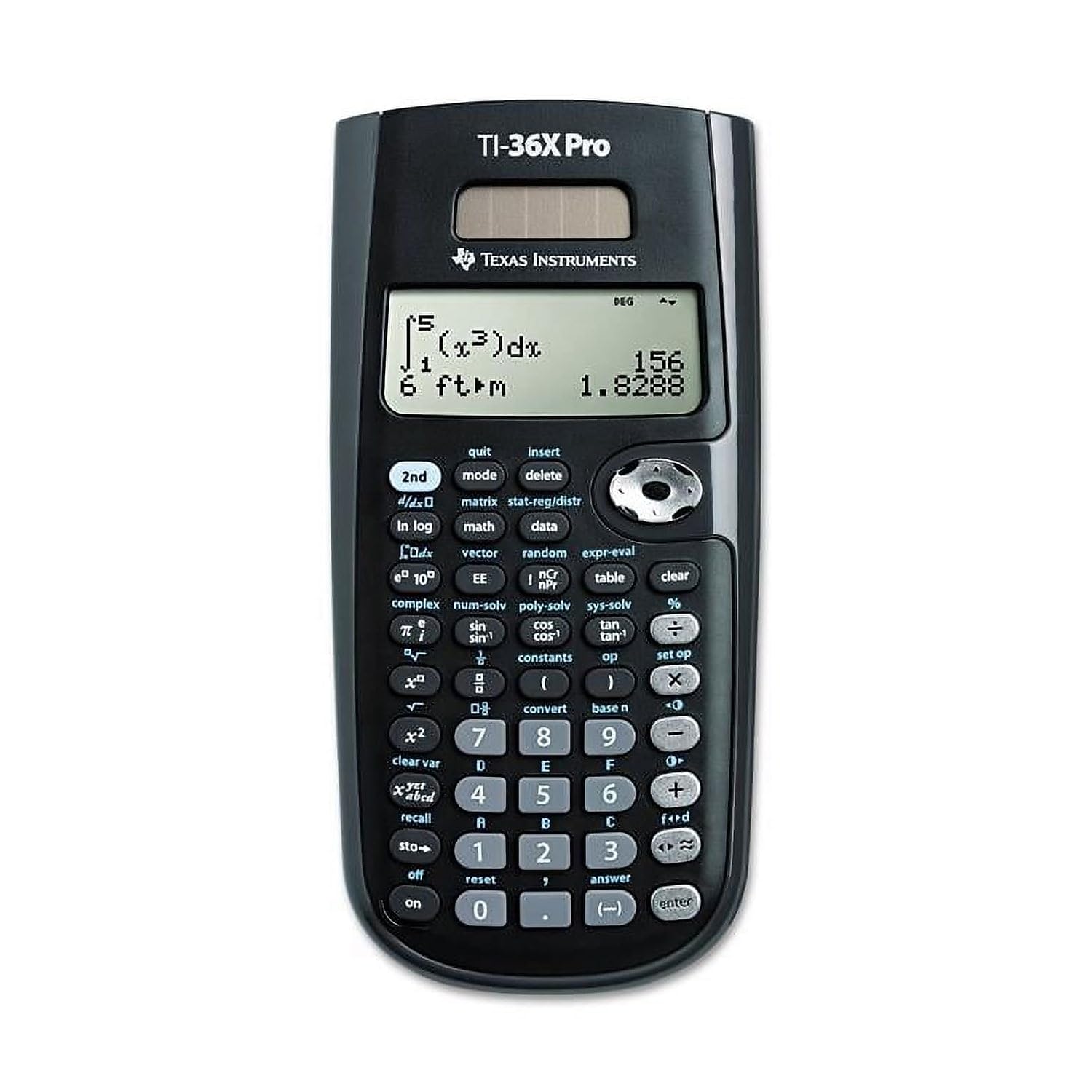 Texas Instruments TI-36X PRO Scientific Calculator, Solar Powered