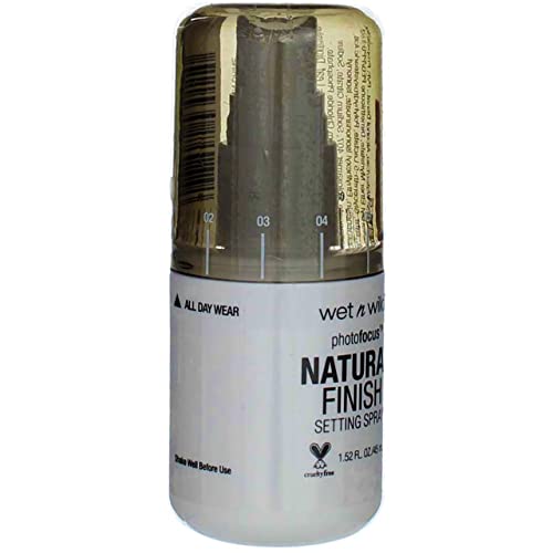 Wet N Wild Photofocus Natural Finish Setting Spray (Pack of 2)2