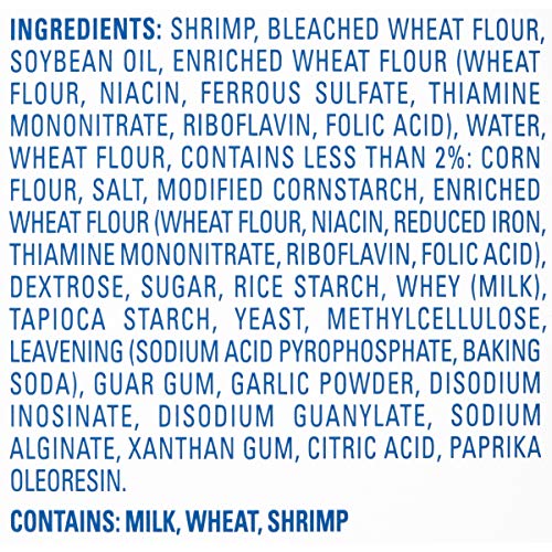 SeaPak Jumbo Butterfly Shrimp with Oven Crispy Breading, Delicious Seafood, Frozen, 9 oz