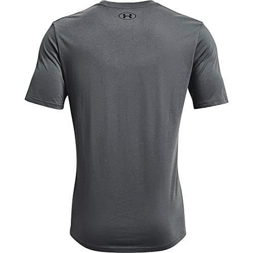 Under Armour Fish Hook Logo Short Sleeve, Pitch Gray (012)/Realtree Cov3, Large