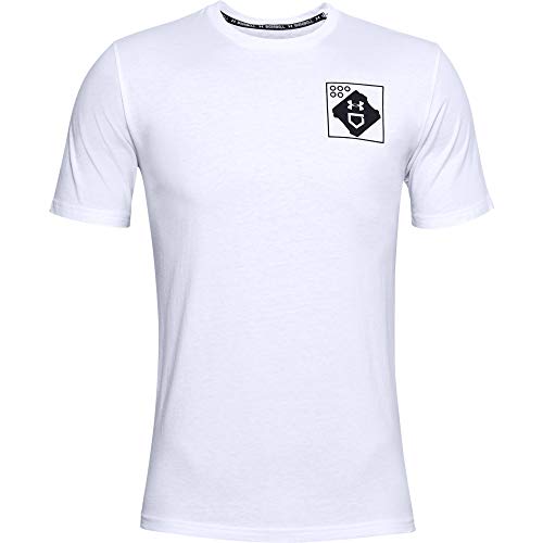 Under Armour Graphic T Scorekeeper, White (100)/Black, XX-Large